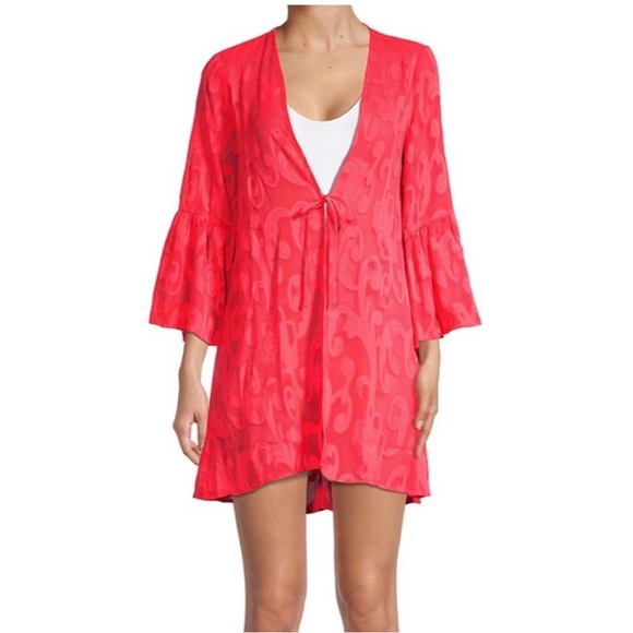 Lilly Pulitzer | Swim | Lilly Pulitzer Beach Motley Coverup Spicy Coral ...
